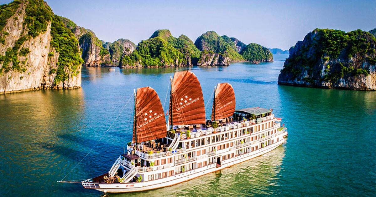 Arcady Cruise 2-Day 1-Night Halong Bay Tour: Itinerary, Highlights ...